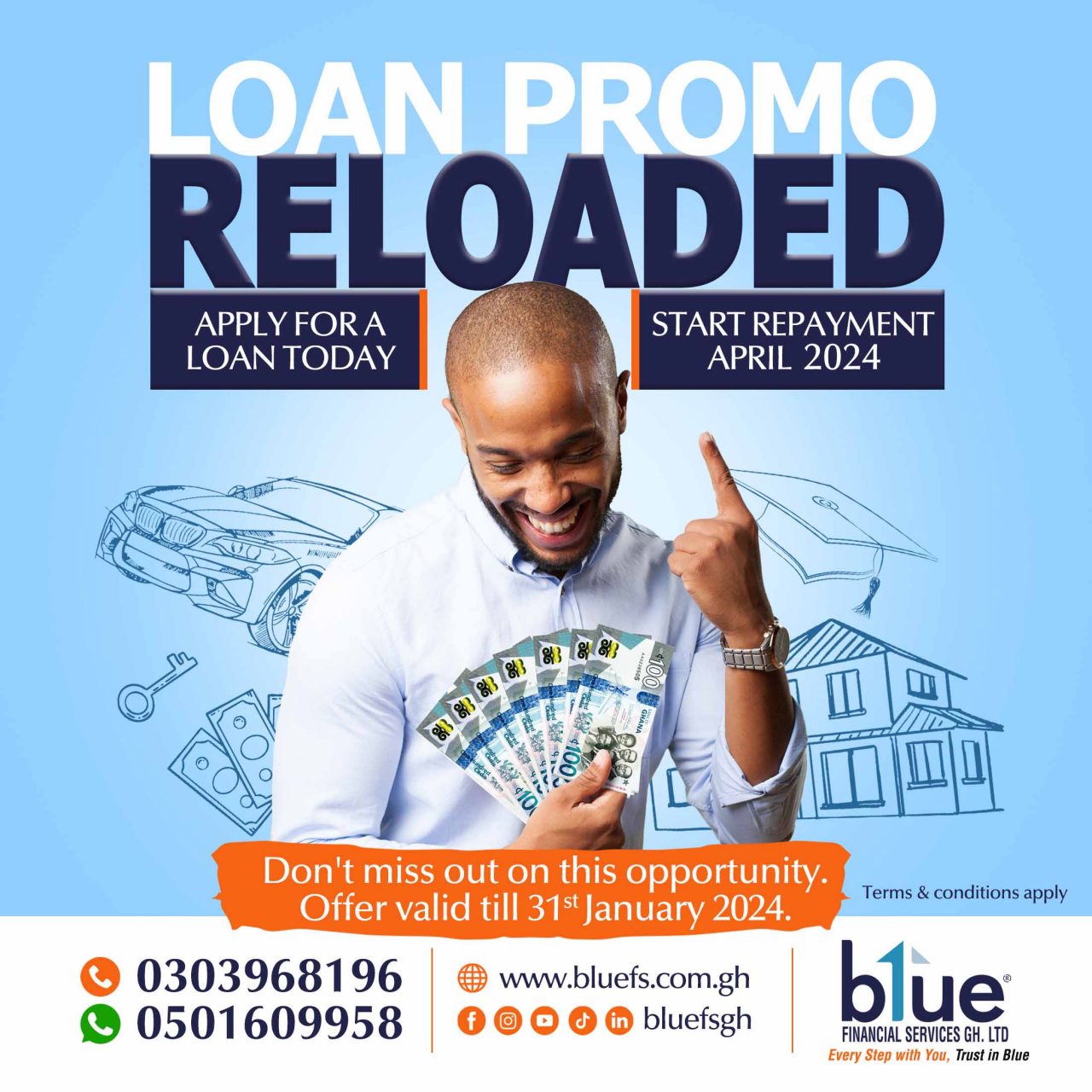 Credit Products - Blue Financial Services Ghana Limited